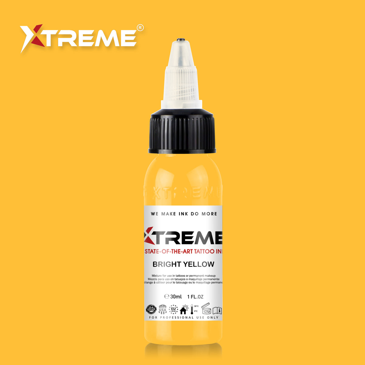 BRIGHT YELLOW TATTOO INK – Xtreme Inks