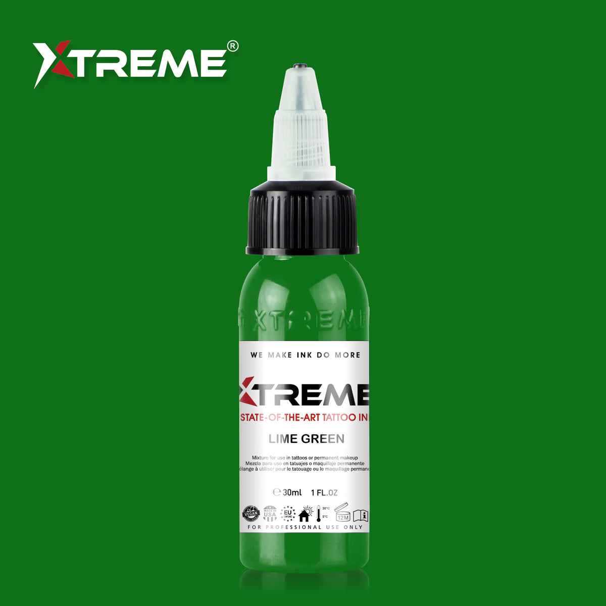 LIME GREEN TATTOO INK – Xtreme Inks