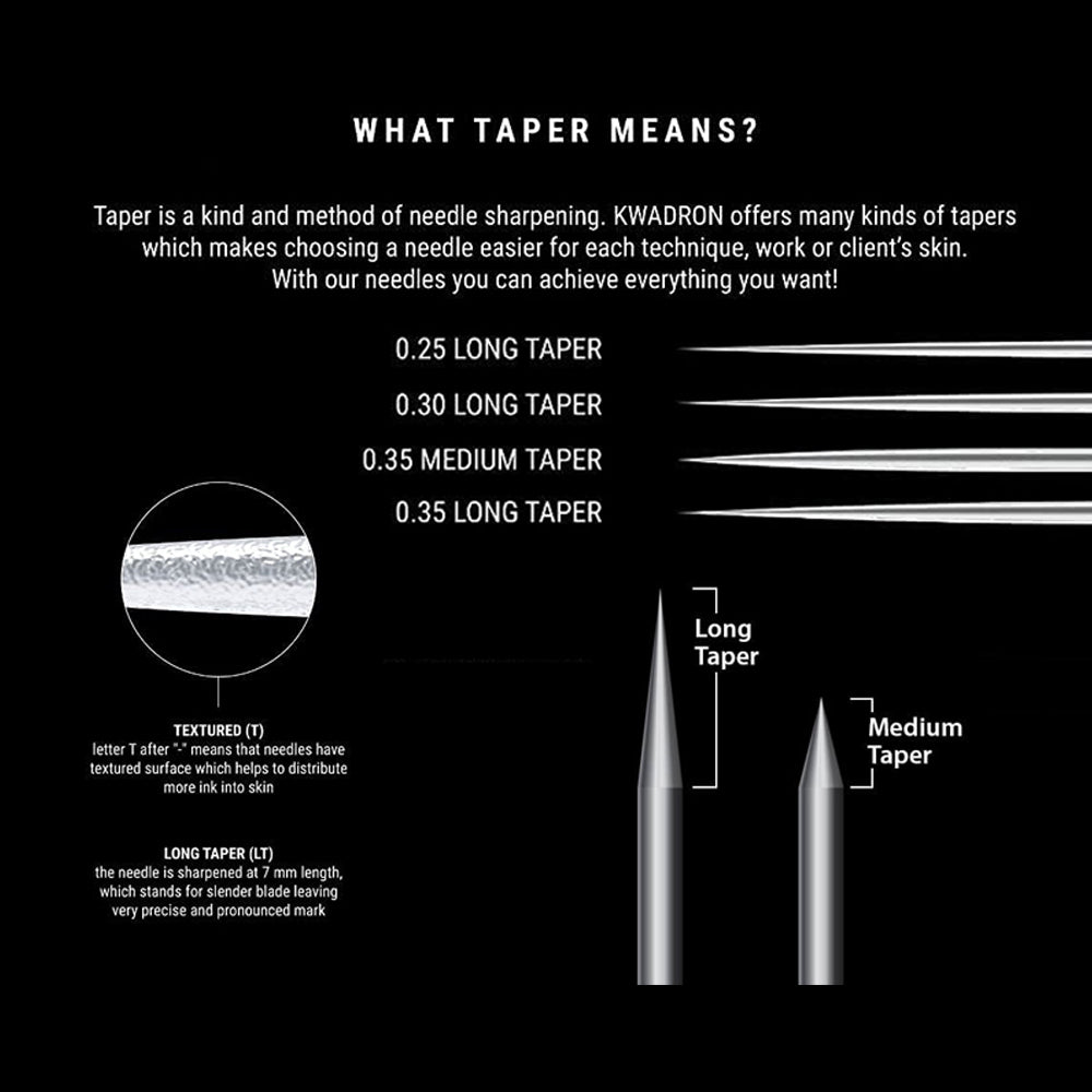 12# Magnum Shader & Curved Magnum (Long Taper) - KWADRON CARTRIDGES ...