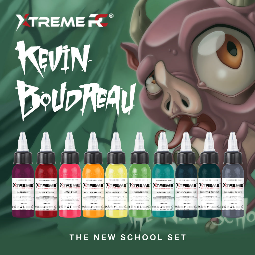 KEVIN BOUDREAU COLOR SET RC – Xtreme Inks