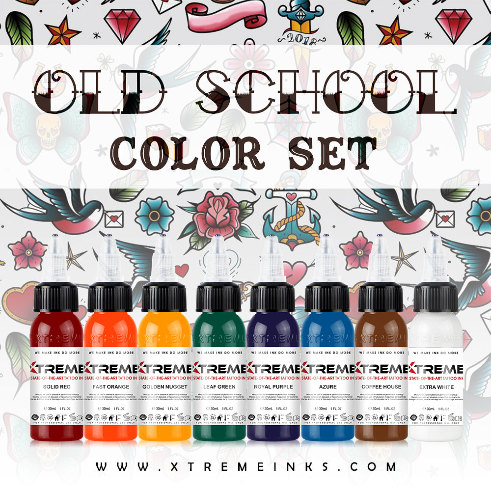 OLD SCHOOL COLOR SET – Xtreme Inks
