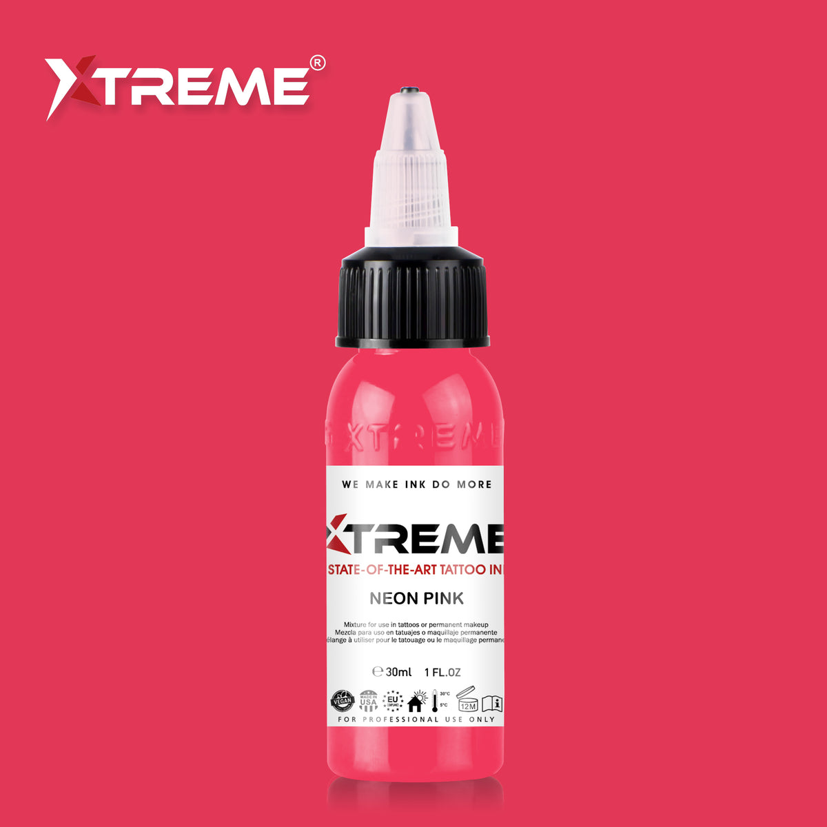 NEON PINK TATTOO INK – Xtreme Inks