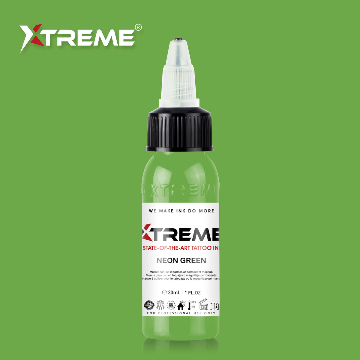 NEON GREEN TATTOO INK – Xtreme Inks